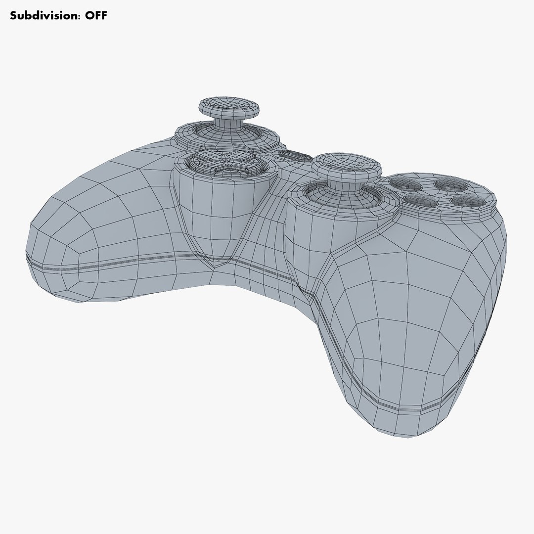 Generic Video Game Controller M 2 3D model - TurboSquid 1983107