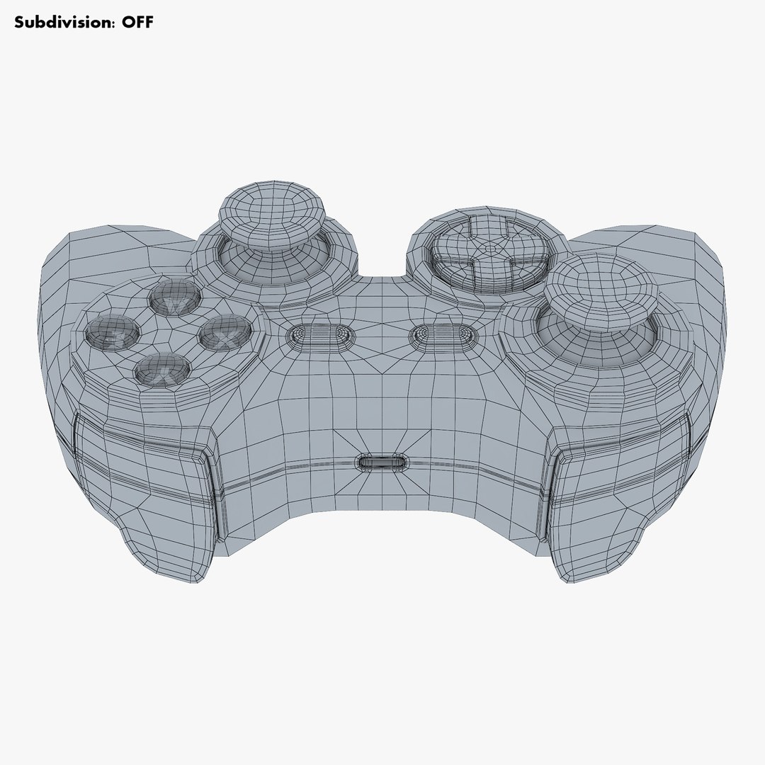 Generic Video Game Controller M 2 3D model - TurboSquid 1983107