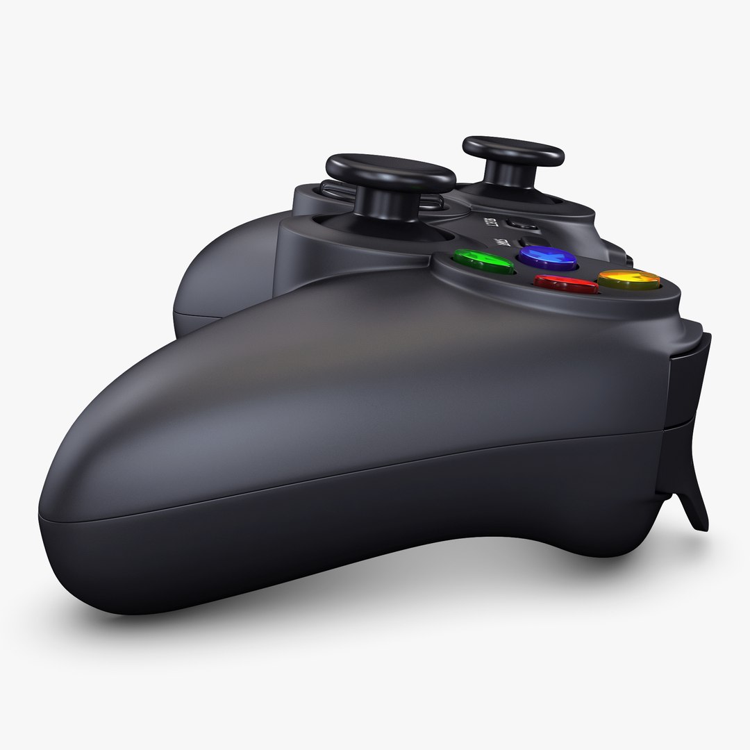 Generic Video Game Controller M 2 3D Model - TurboSquid 1983107