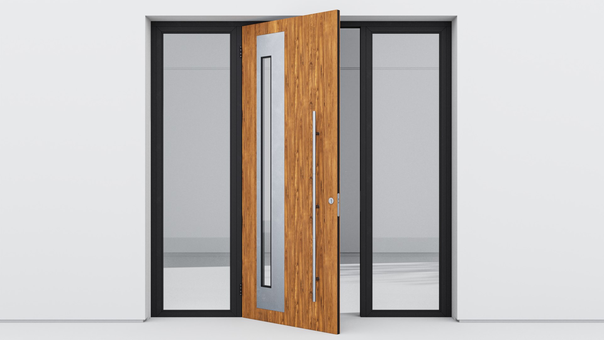 Aluminium Door 102 3D Model - TurboSquid 2022977