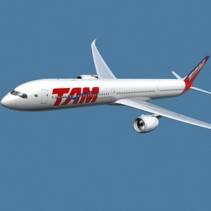 TAM Airlines 3D Models for Download | TurboSquid