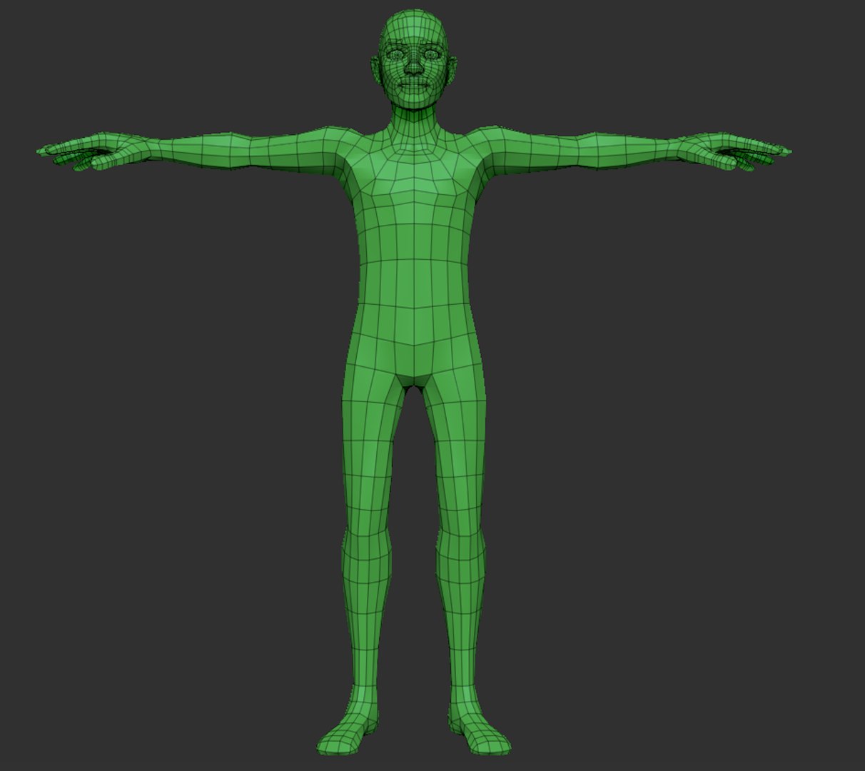Male Base Mesh Model 3D Model - TurboSquid 1736499