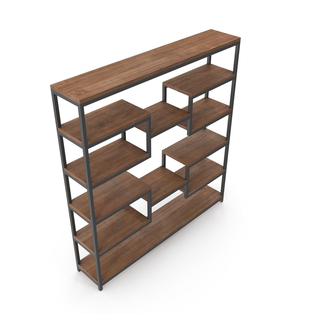 Decorative Shelf 3d Model Turbosquid 1961848