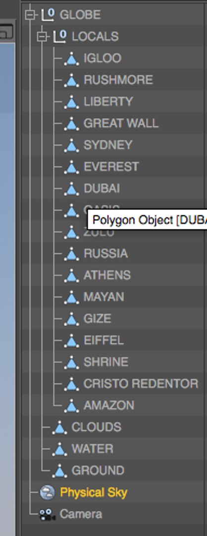 Monuments World 3D Model - TurboSquid 1186956