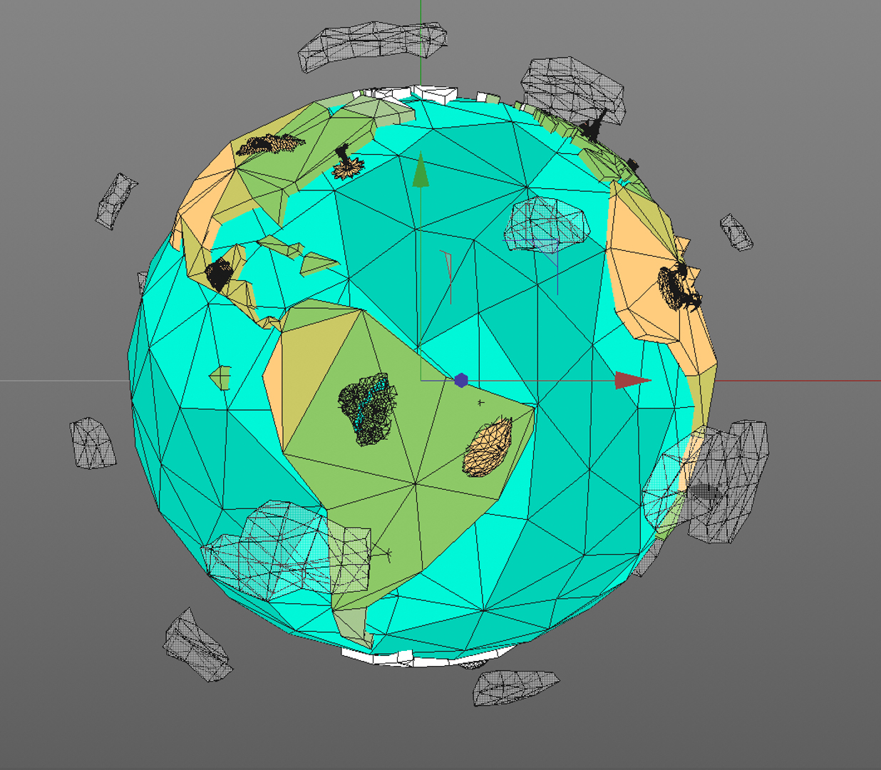 Monuments world 3D model - TurboSquid 1186956