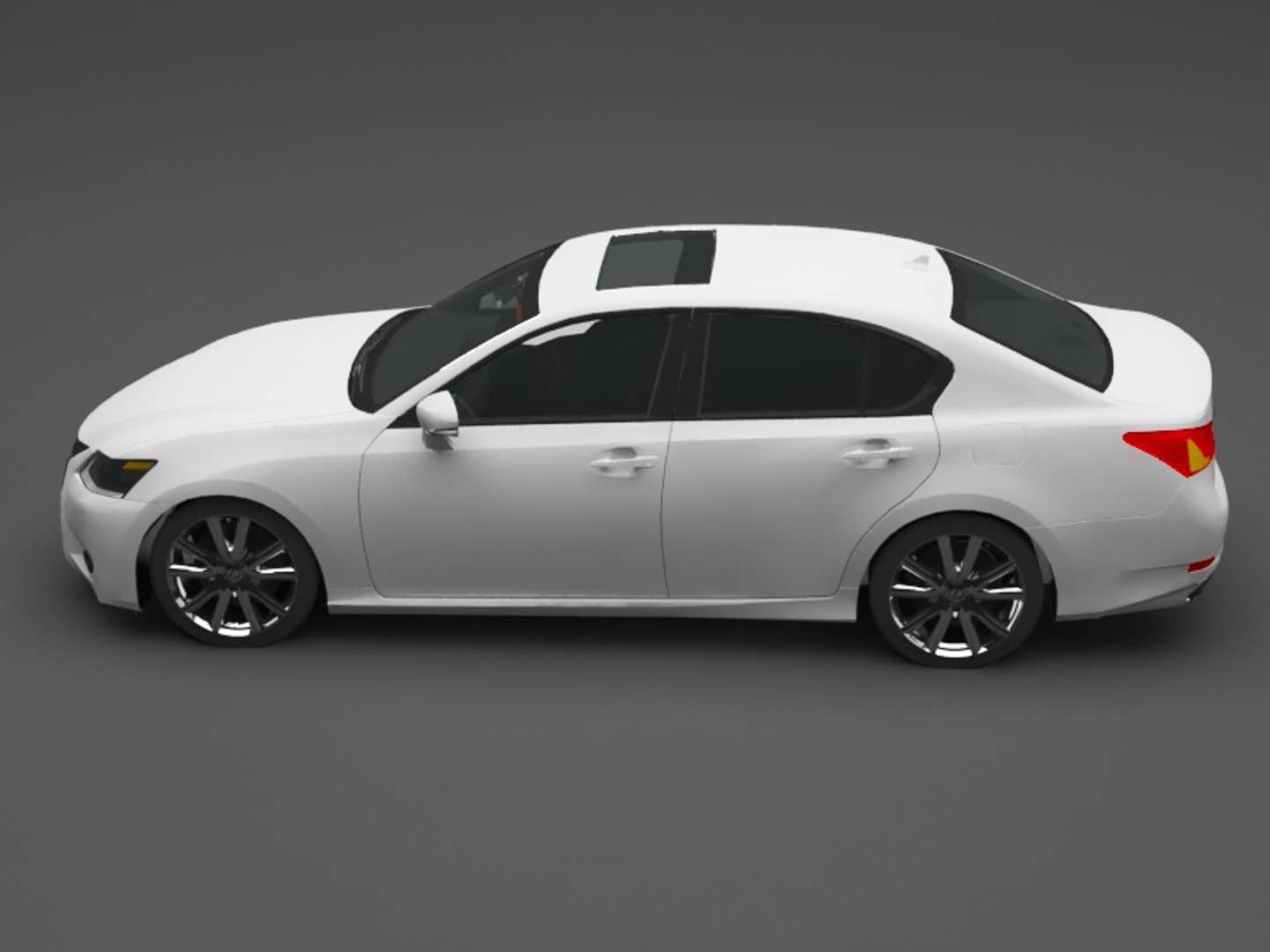 3D Lexus Gs350 Model - TurboSquid 1490357