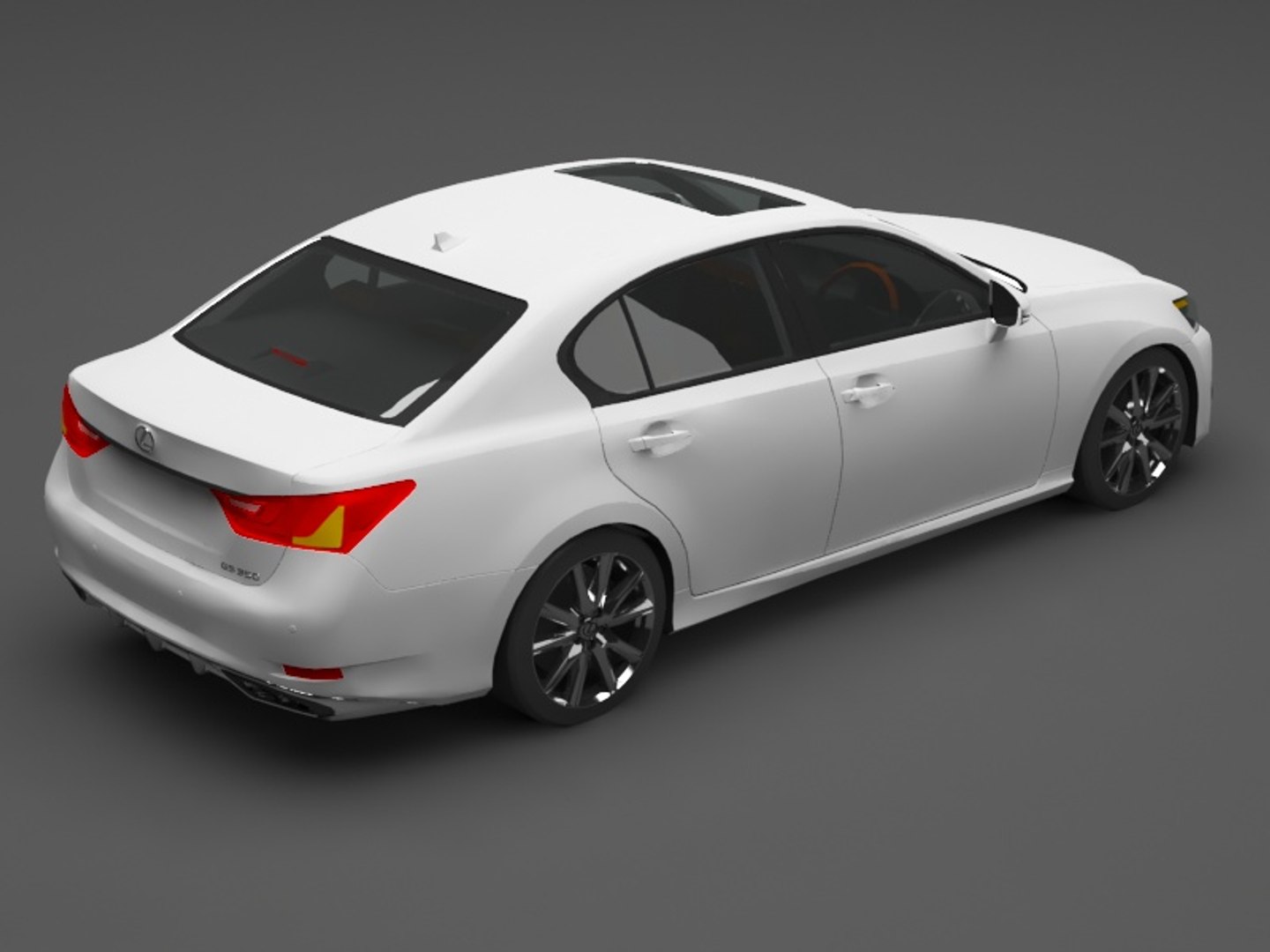 3D Lexus Gs350 Model - TurboSquid 1490357