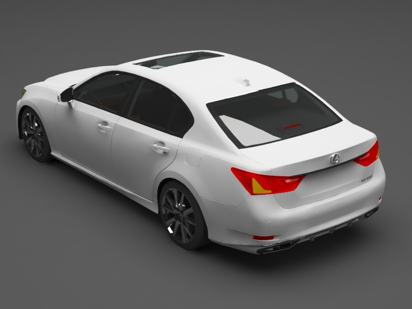 3D Lexus Gs350 Model - TurboSquid 1490357