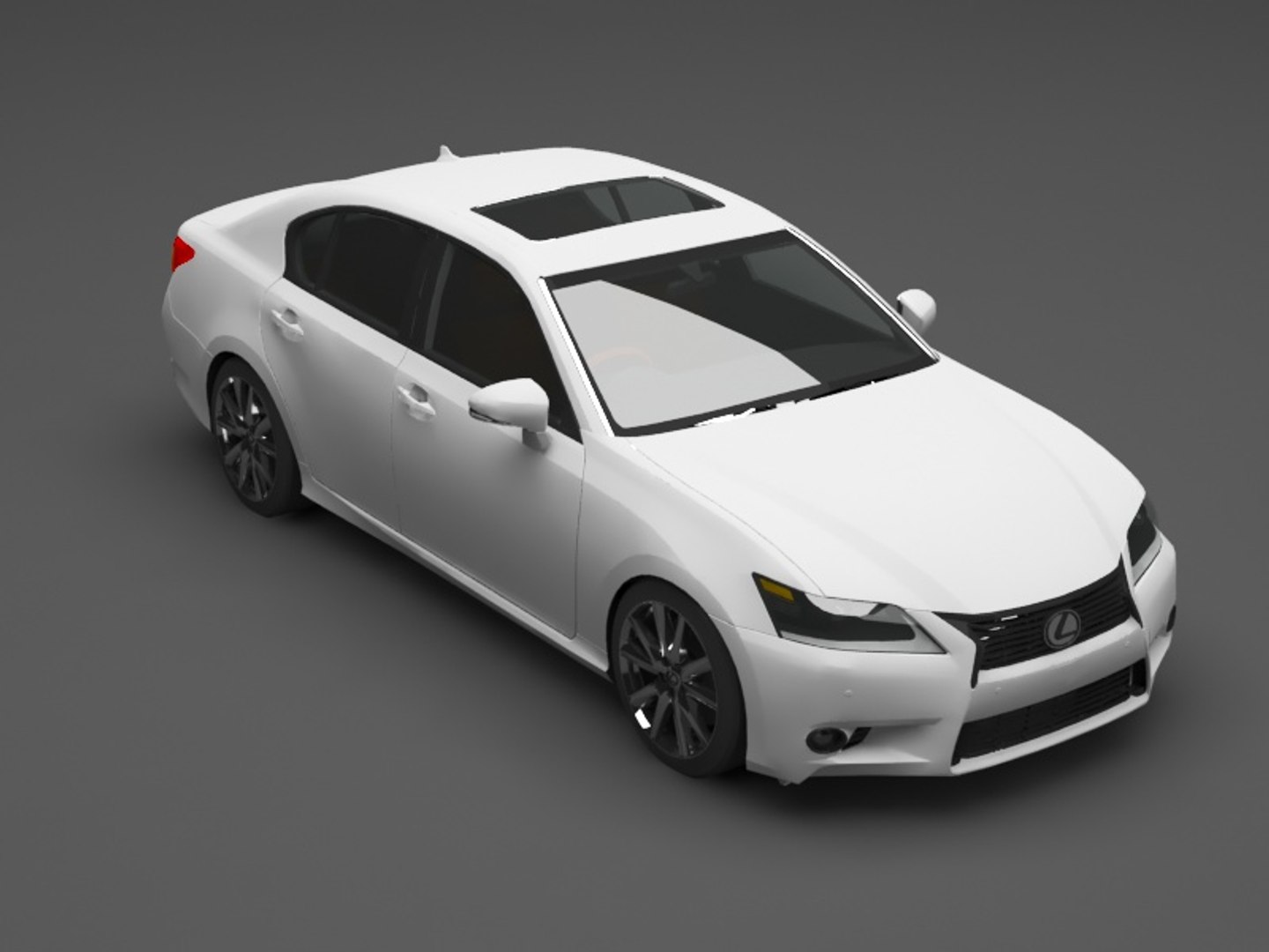 3D Lexus Gs350 Model - TurboSquid 1490357