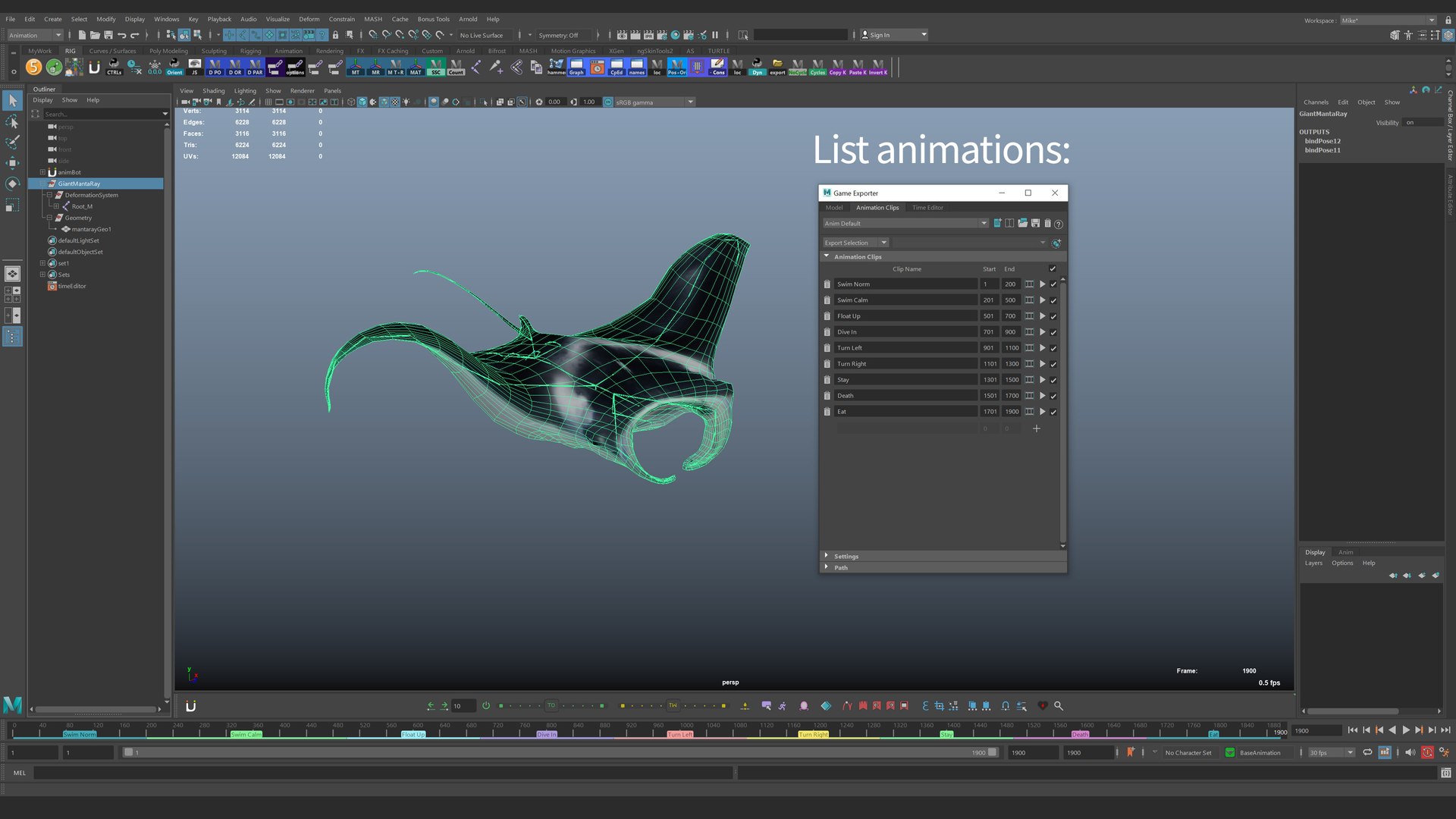 Giant Manta Ray 3D Model - TurboSquid 2240027