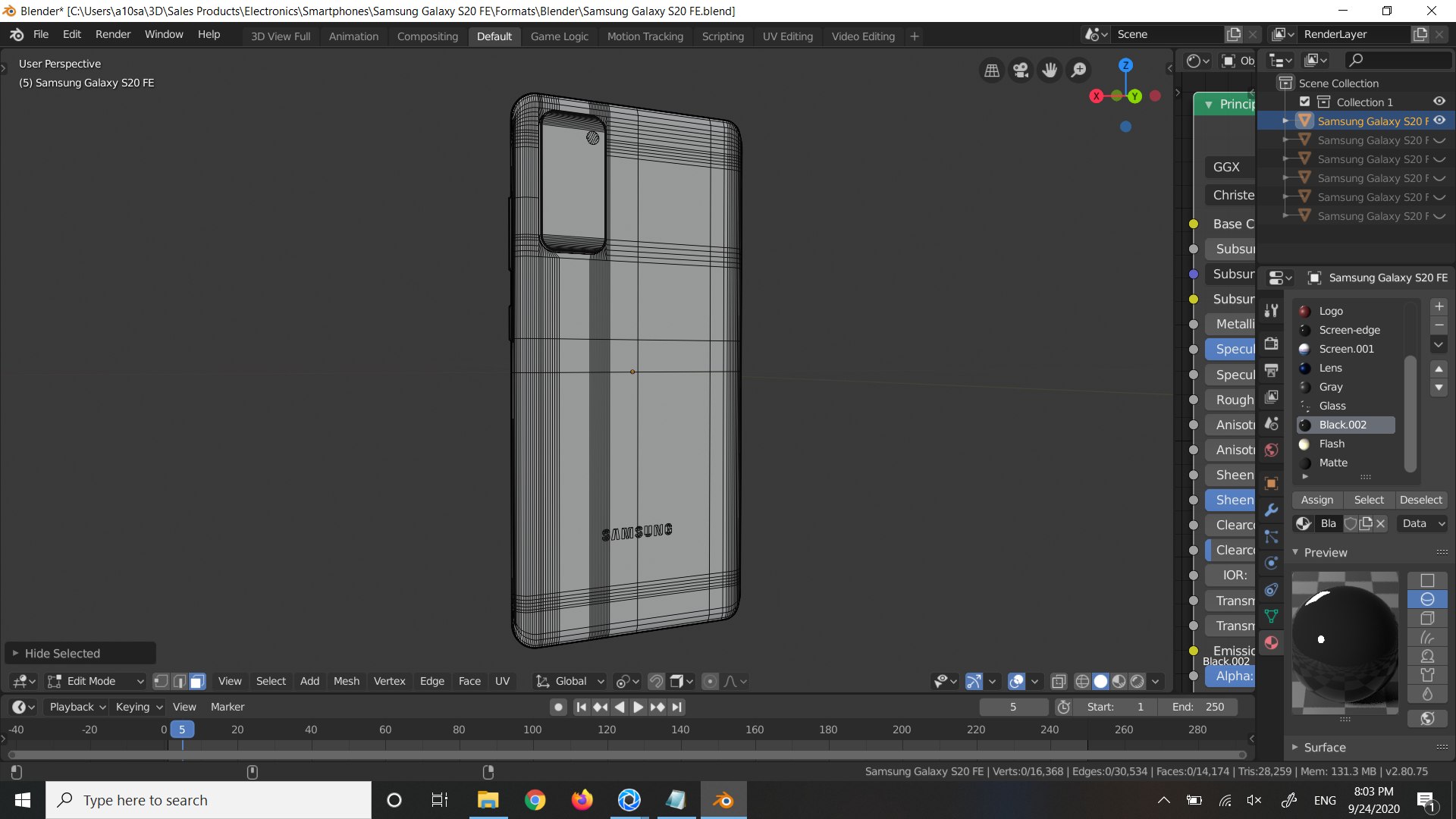 Samsung Galaxy S20 Fe Model - TurboSquid 1625672