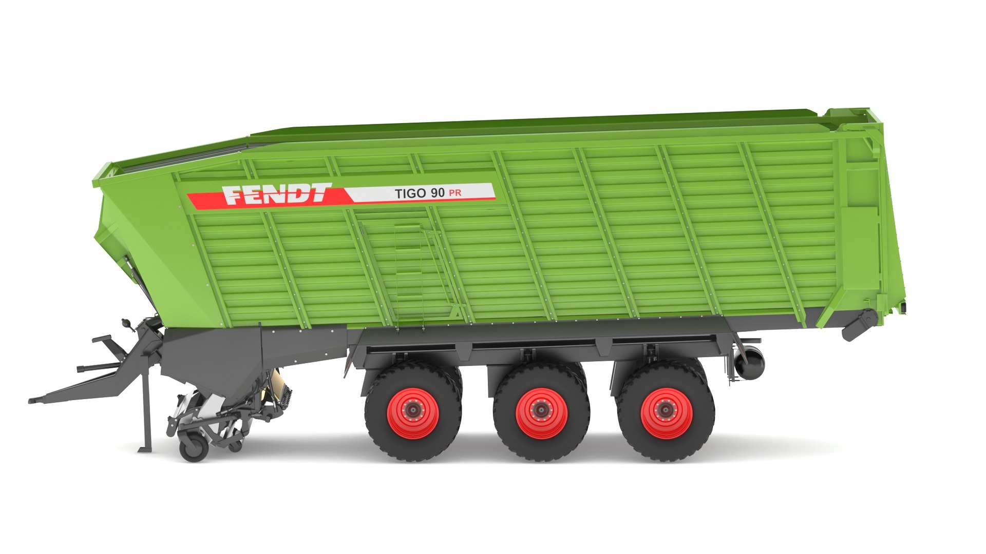 3D Fendt Tigo Forage Wagons 6 Wheels Model - TurboSquid 2315532