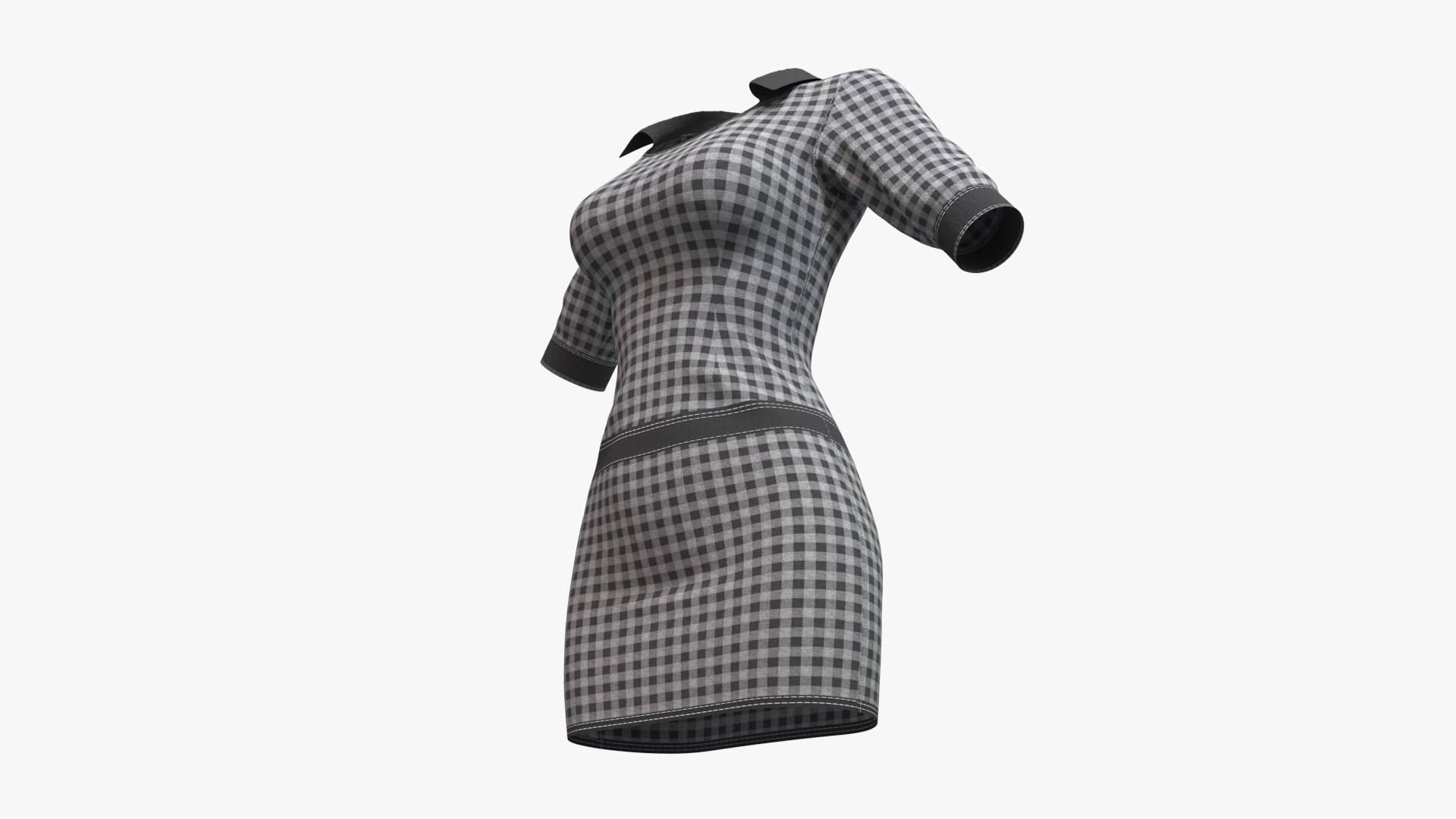 3D model women cloth set 003 - TurboSquid 1450878