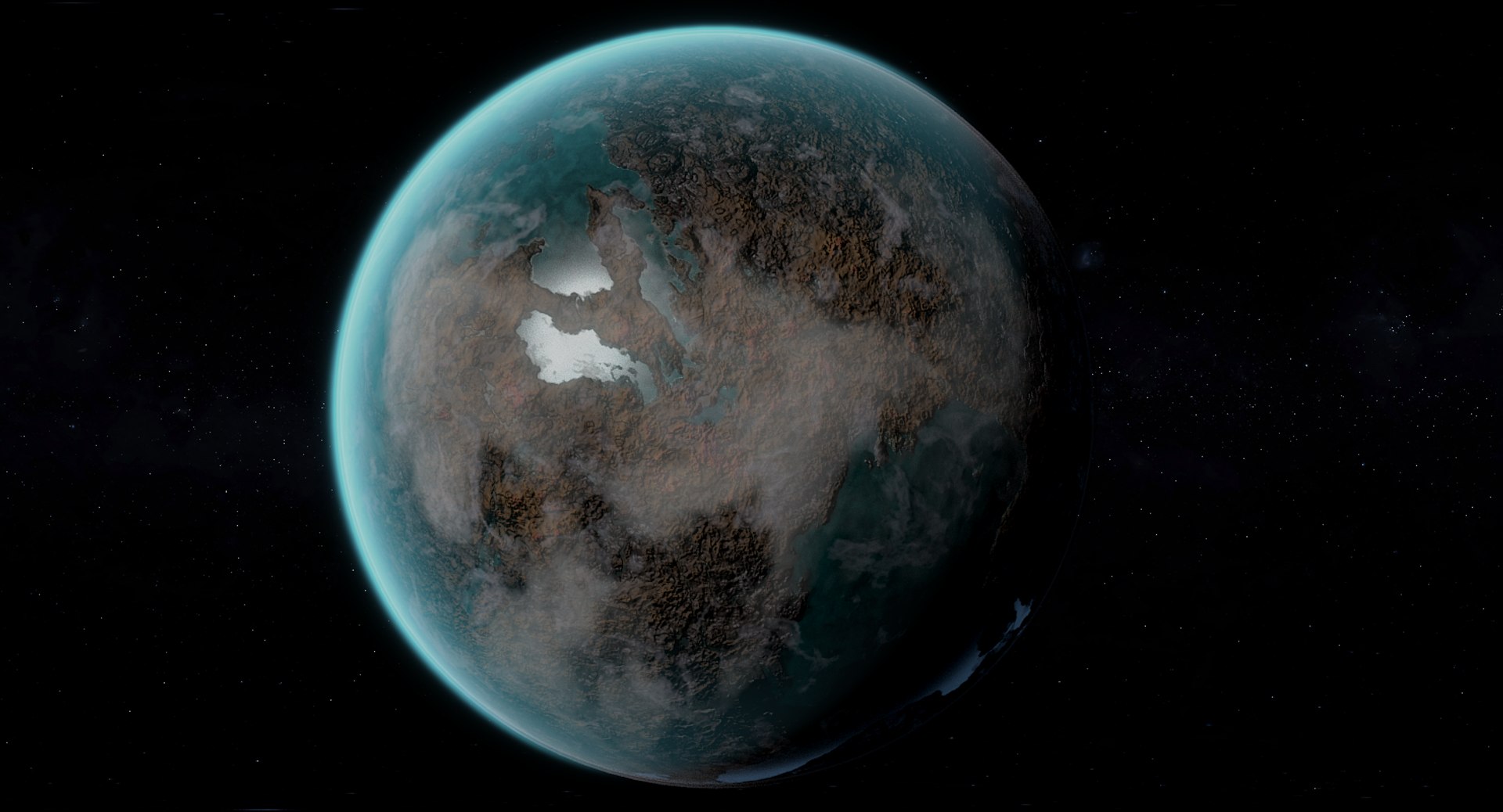 3D model exoplanet 1 - TurboSquid 1421424