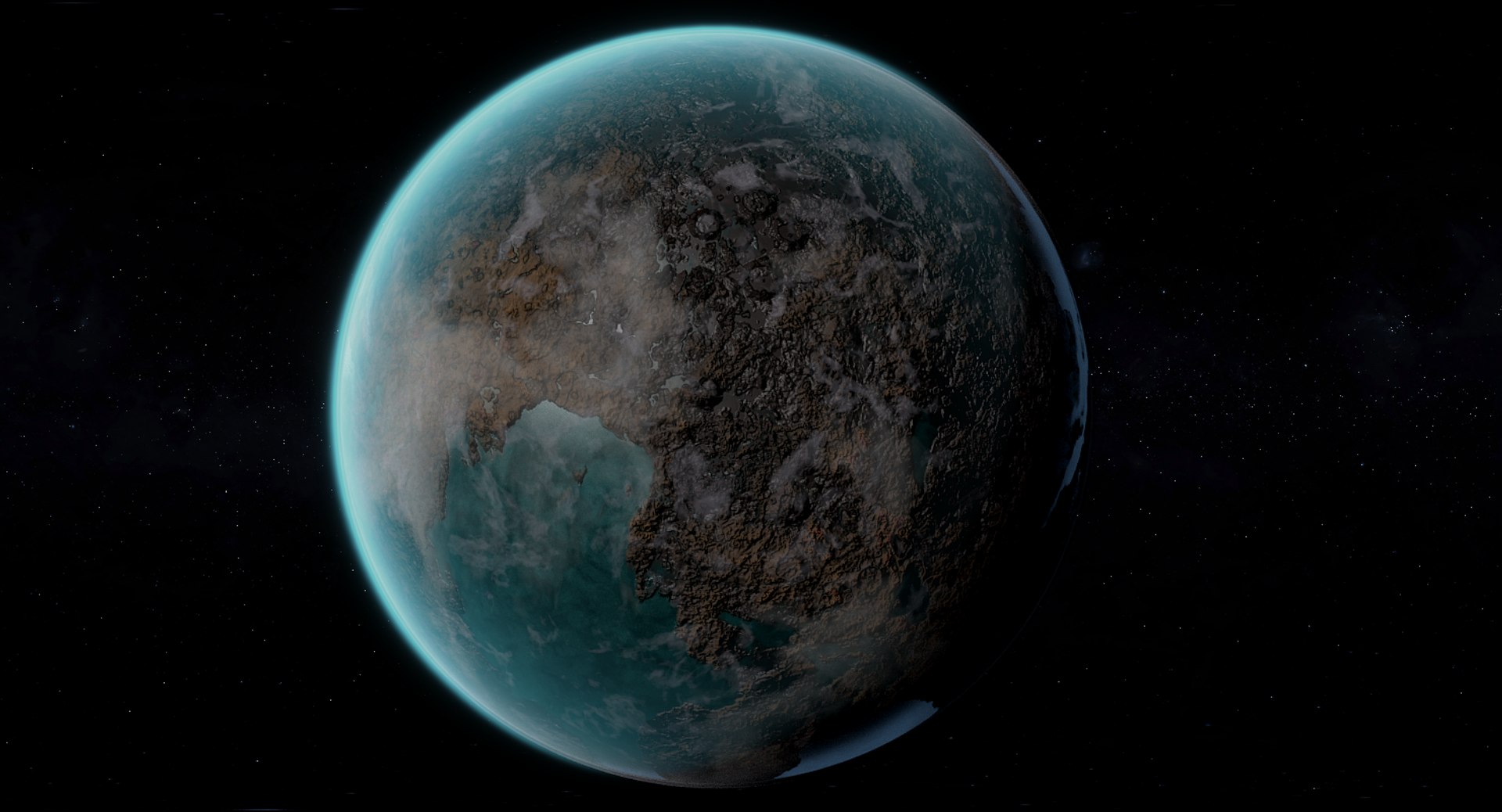 3D model exoplanet 1 - TurboSquid 1421424