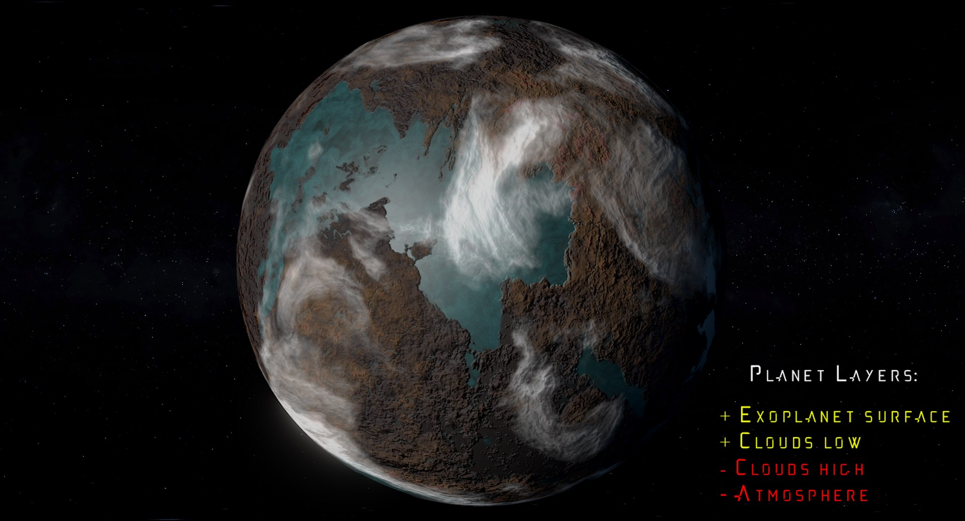 3D model exoplanet 1 - TurboSquid 1421424
