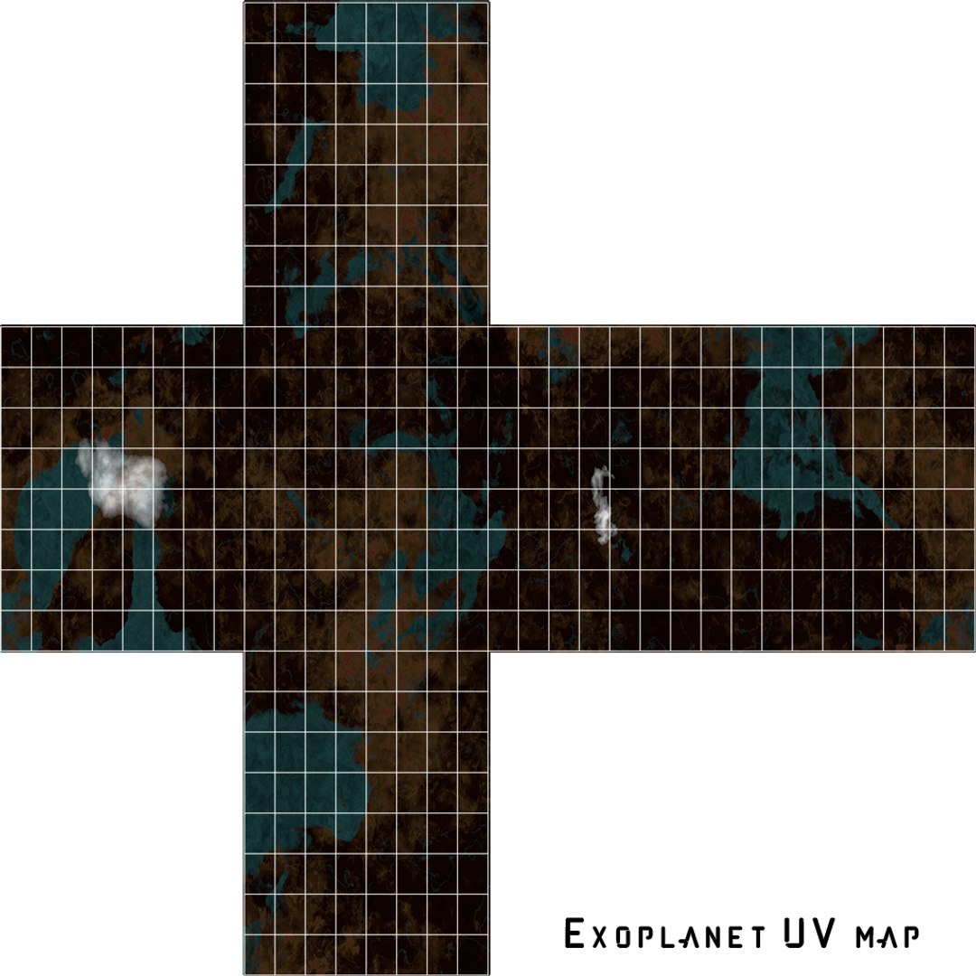 3D model exoplanet 1 - TurboSquid 1421424