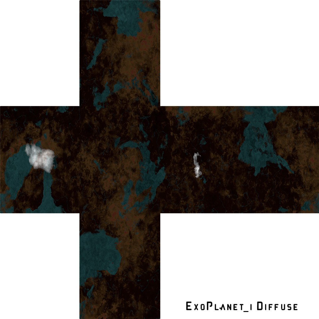 3D model exoplanet 1 - TurboSquid 1421424
