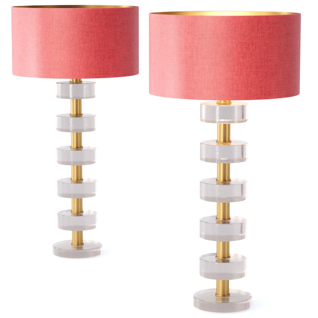 Pair of table Lamp by LA Studio model - TurboSquid 1871555
