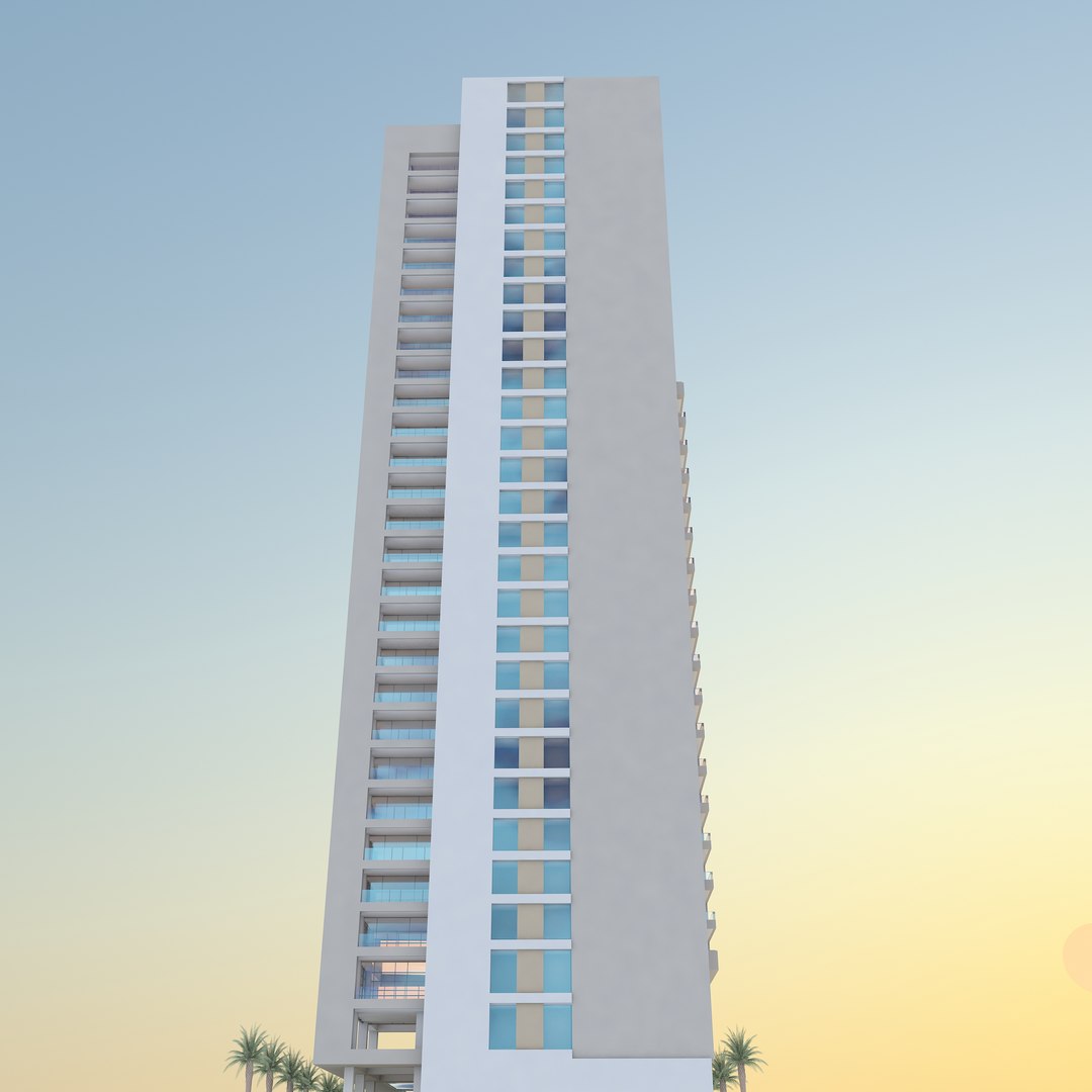 Scene Modern Skyscraper Building 3D Model - TurboSquid 1262730