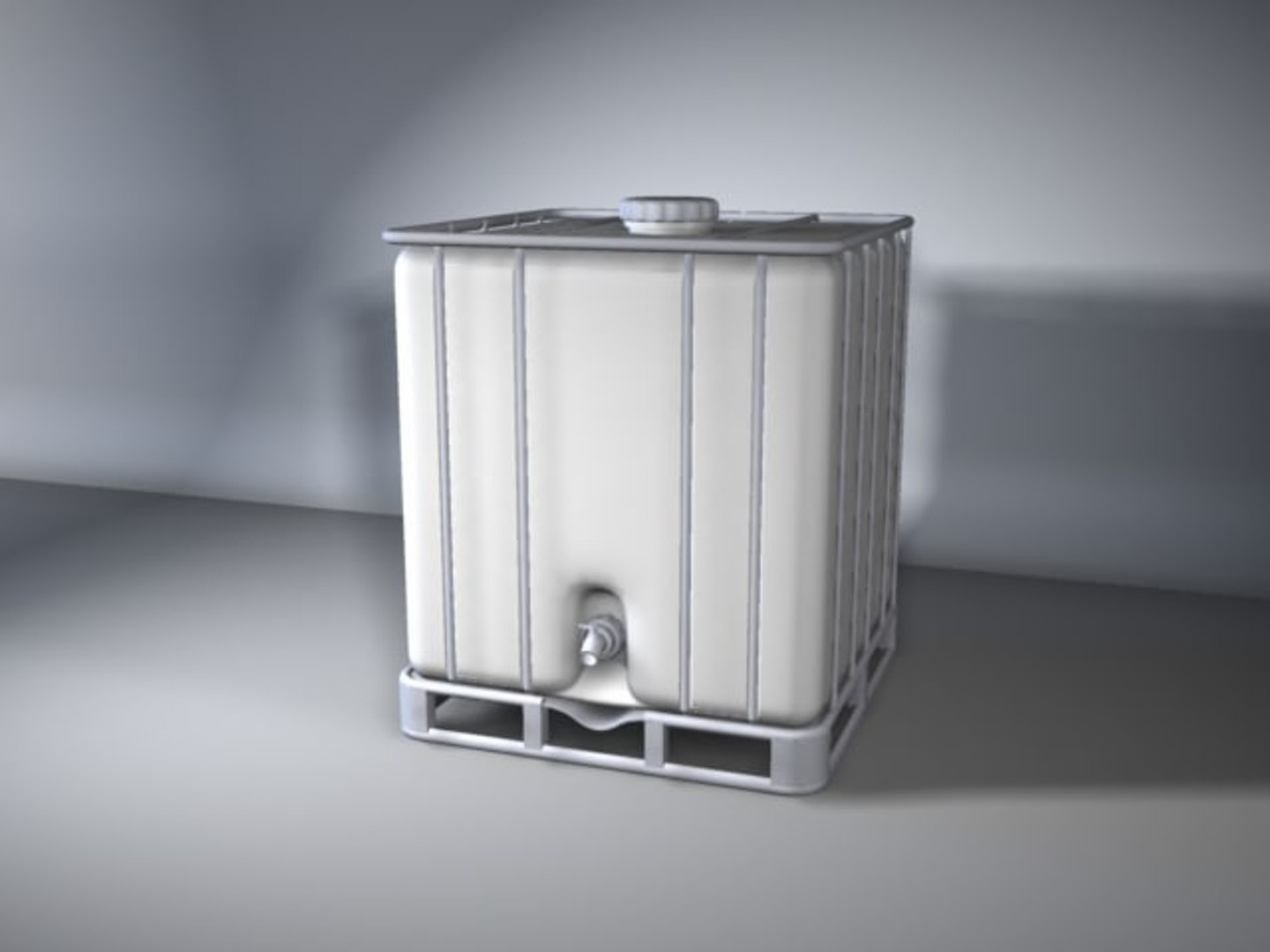 3d Model Plastic Tank
