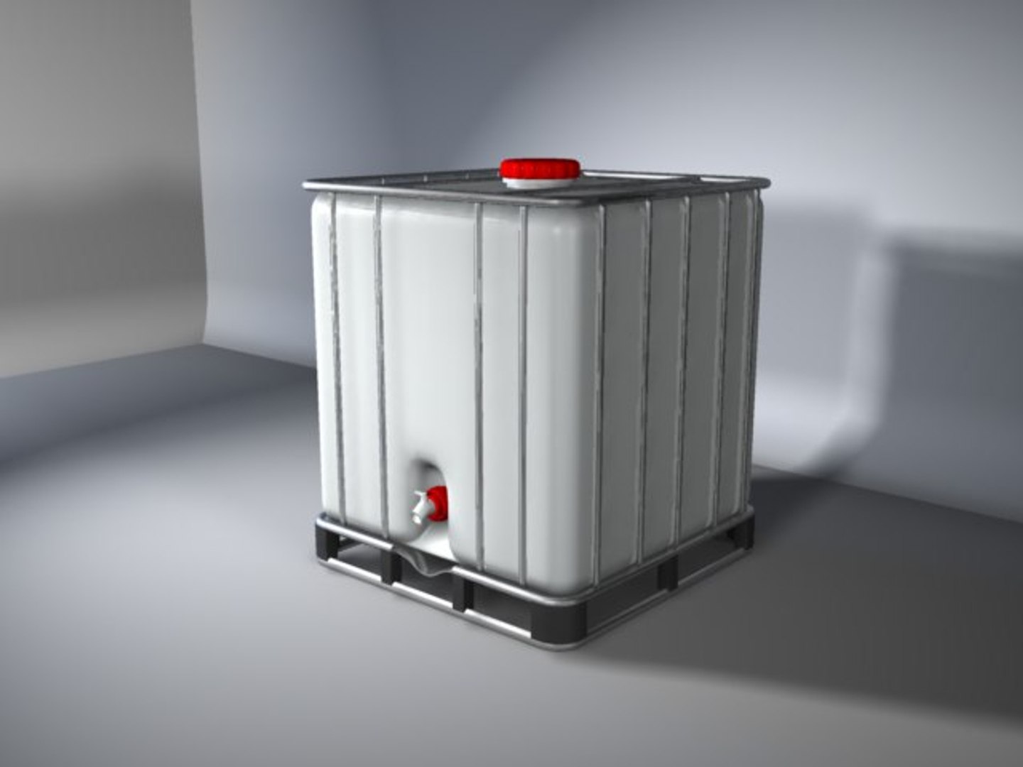 3d Model Plastic Tank