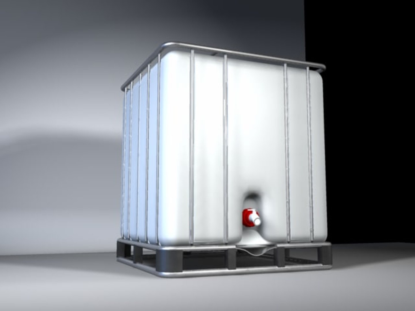 3d Model Plastic Tank