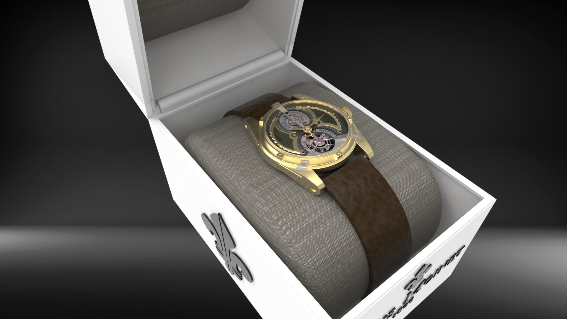 Realistic Louis Moinet Meteoris 3D Model - TurboSquid 1229633