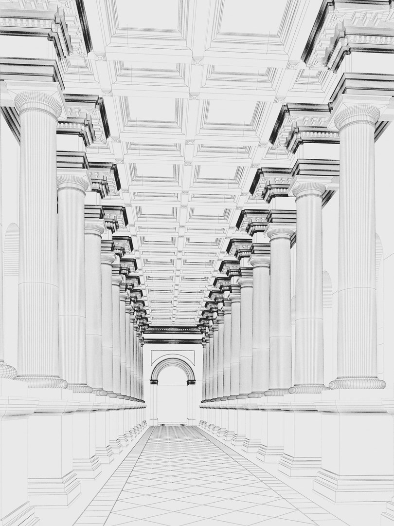 Hall E 3D Model - TurboSquid 1303303