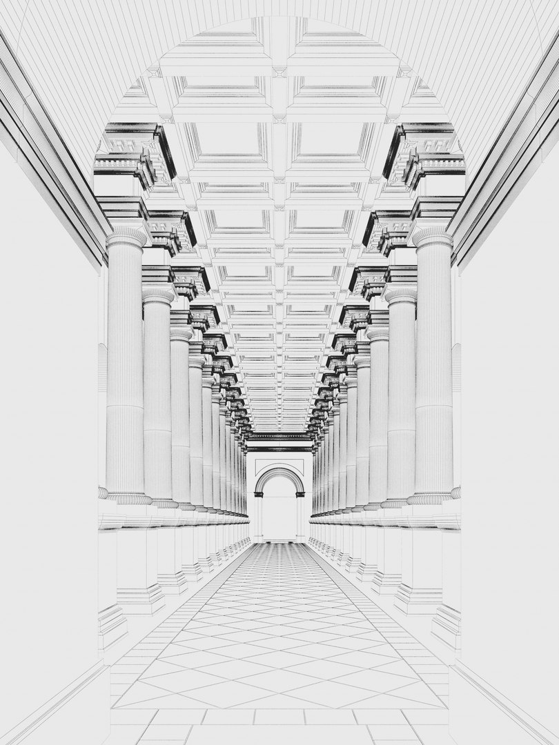 Hall E 3D Model - TurboSquid 1303303