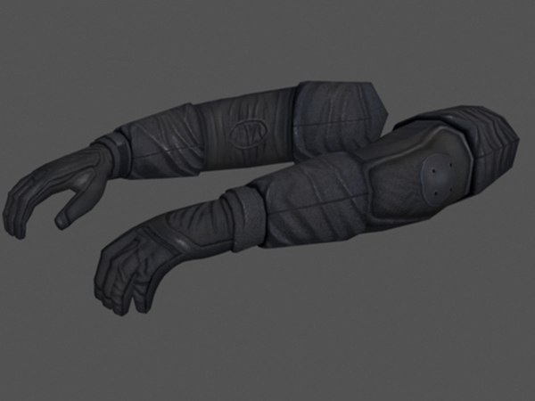 3d person arms model