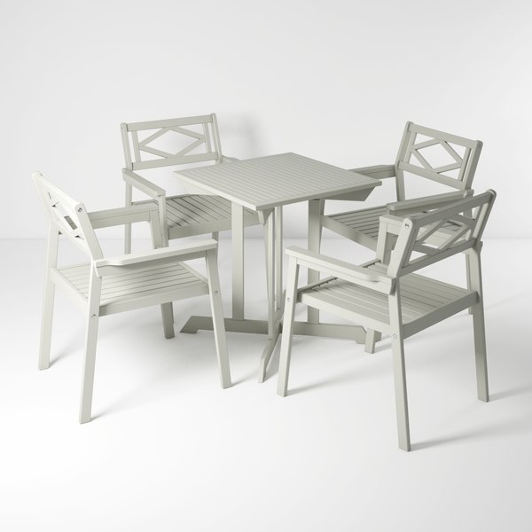 3D bondholmen ikea chair table model - TurboSquid 1517186