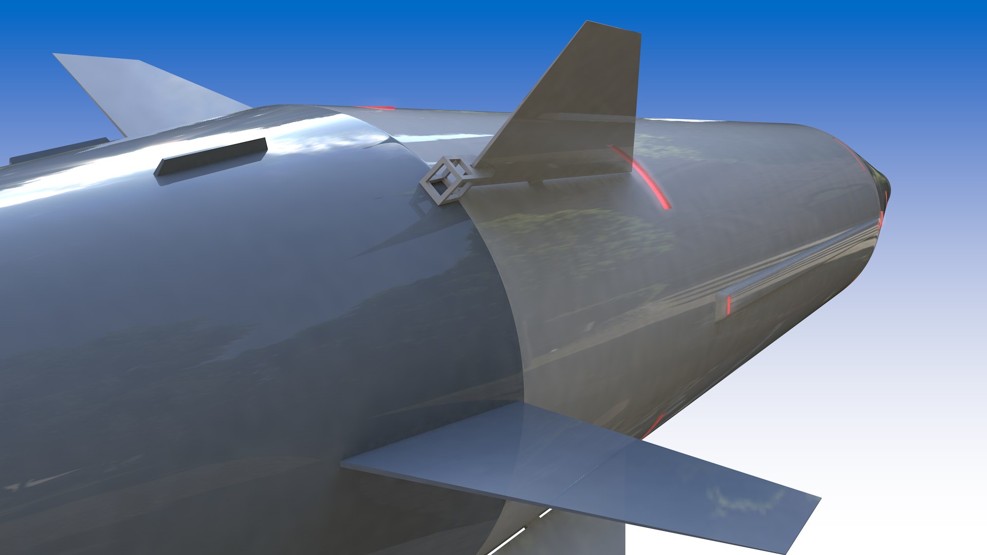 3D Model Kh-47M2 Kinzhal - TurboSquid 2008063