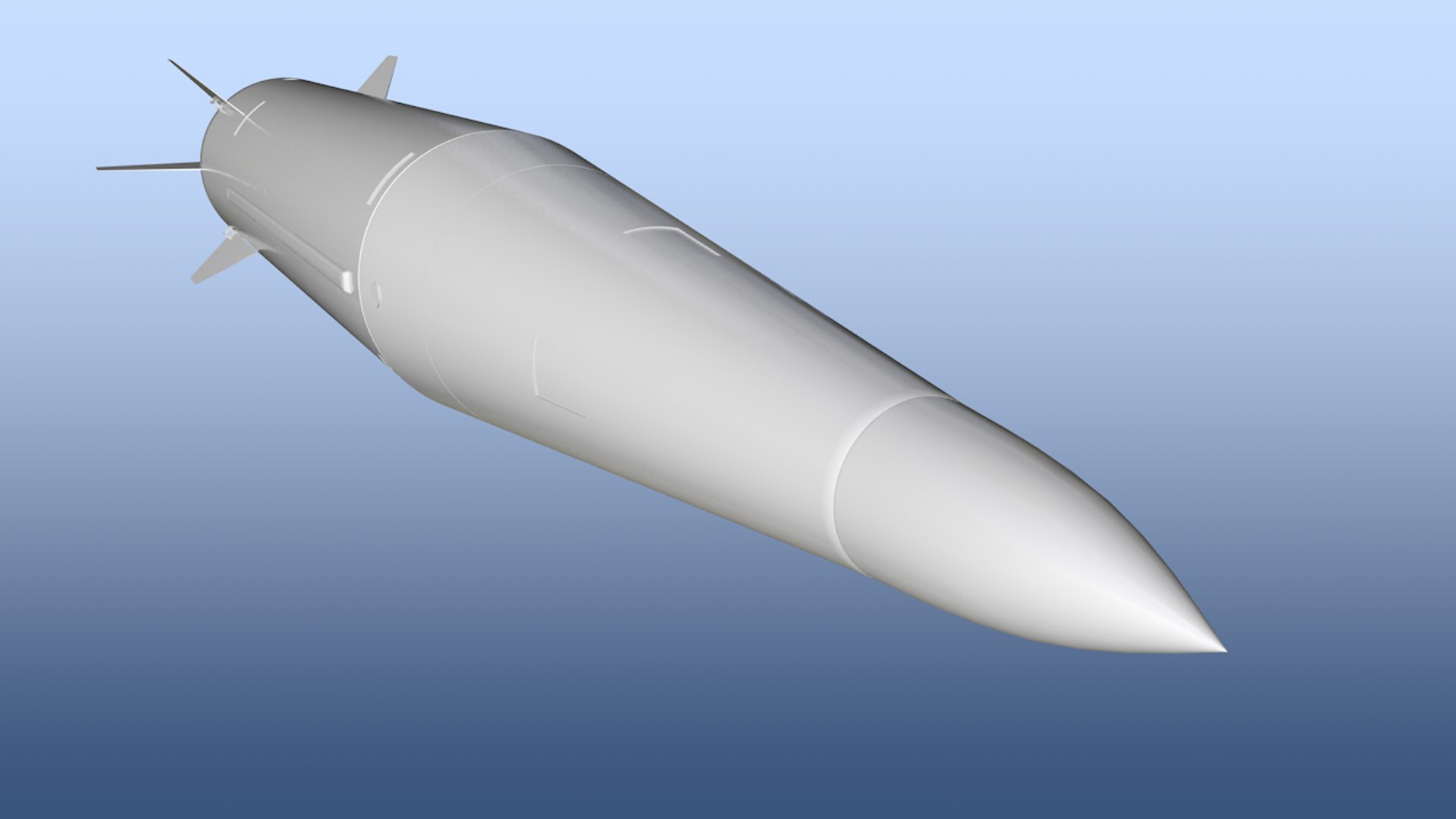 3D Model Kh-47M2 Kinzhal - TurboSquid 2008063