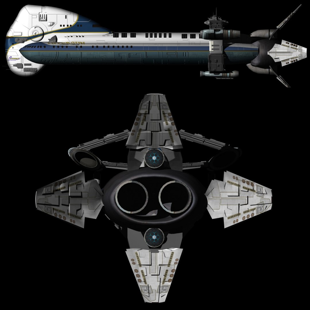 3D Model Colonial Space Cruiser - TurboSquid 1154585
