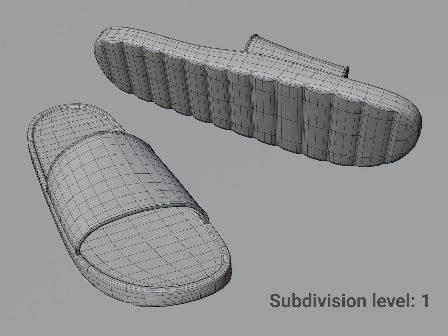 Shoes Slippers 3D Model - TurboSquid 1699849