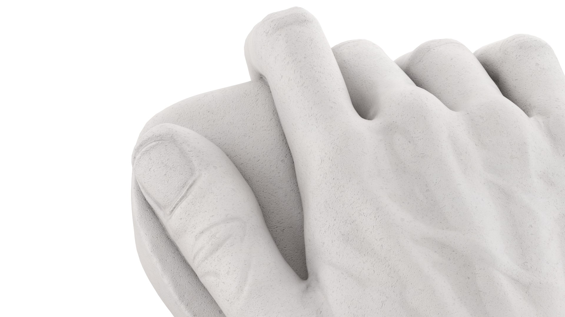 The Plaster Model Of Davids Hand 3D Model - TurboSquid 2231248