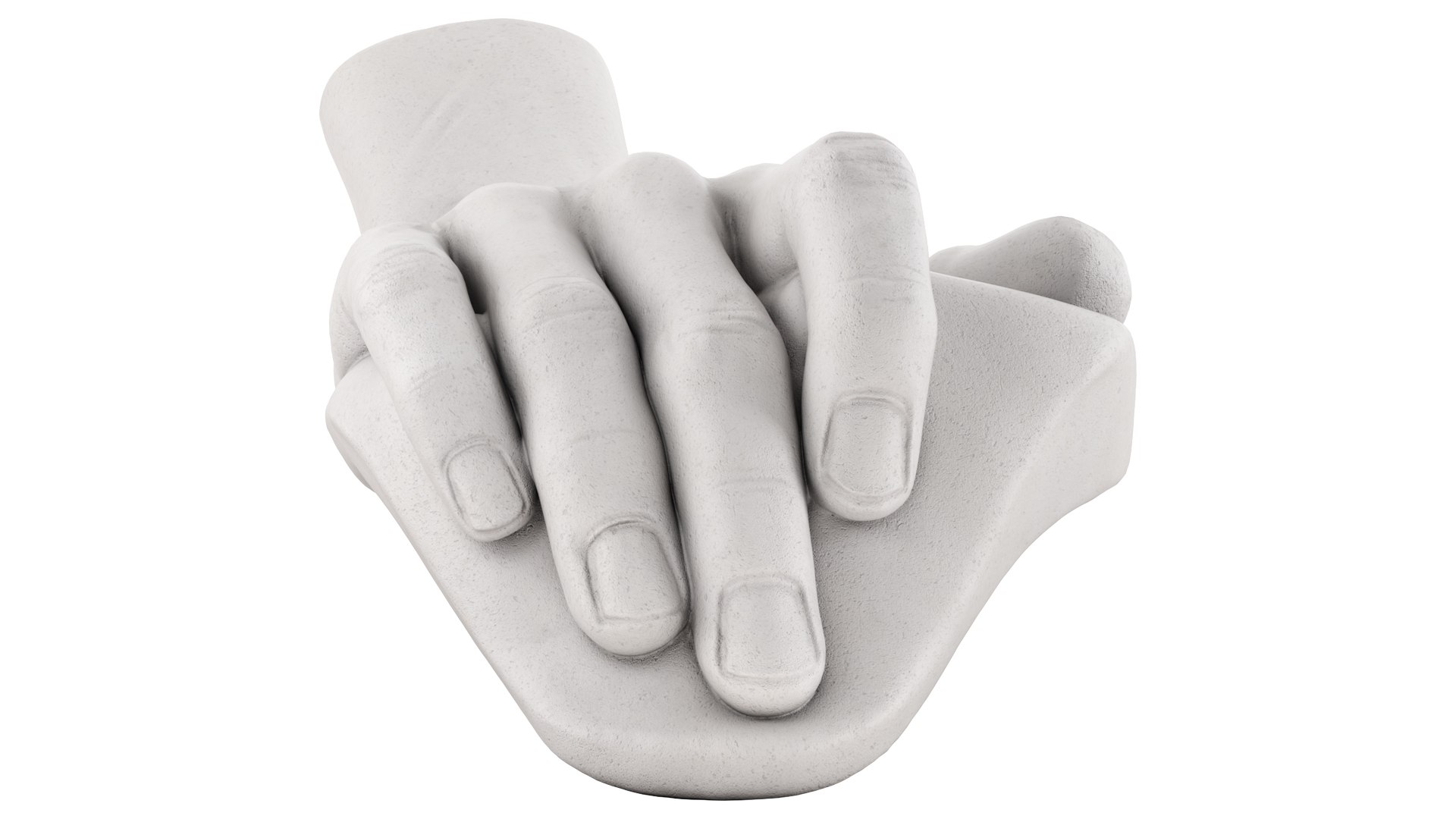 The Plaster Model Of Davids Hand 3D Model - TurboSquid 2231248