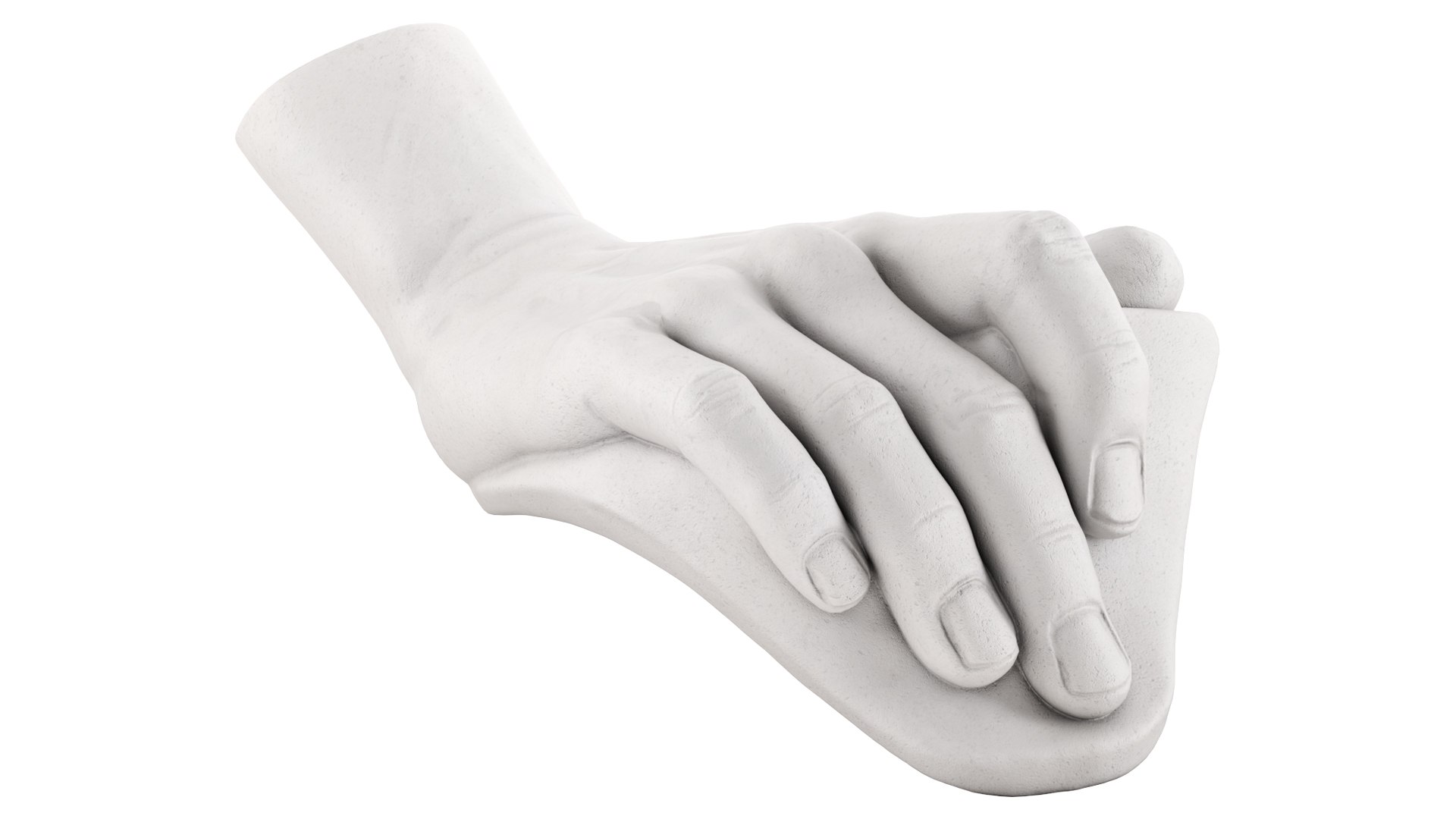 The Plaster Model Of Davids Hand 3D Model - TurboSquid 2231248