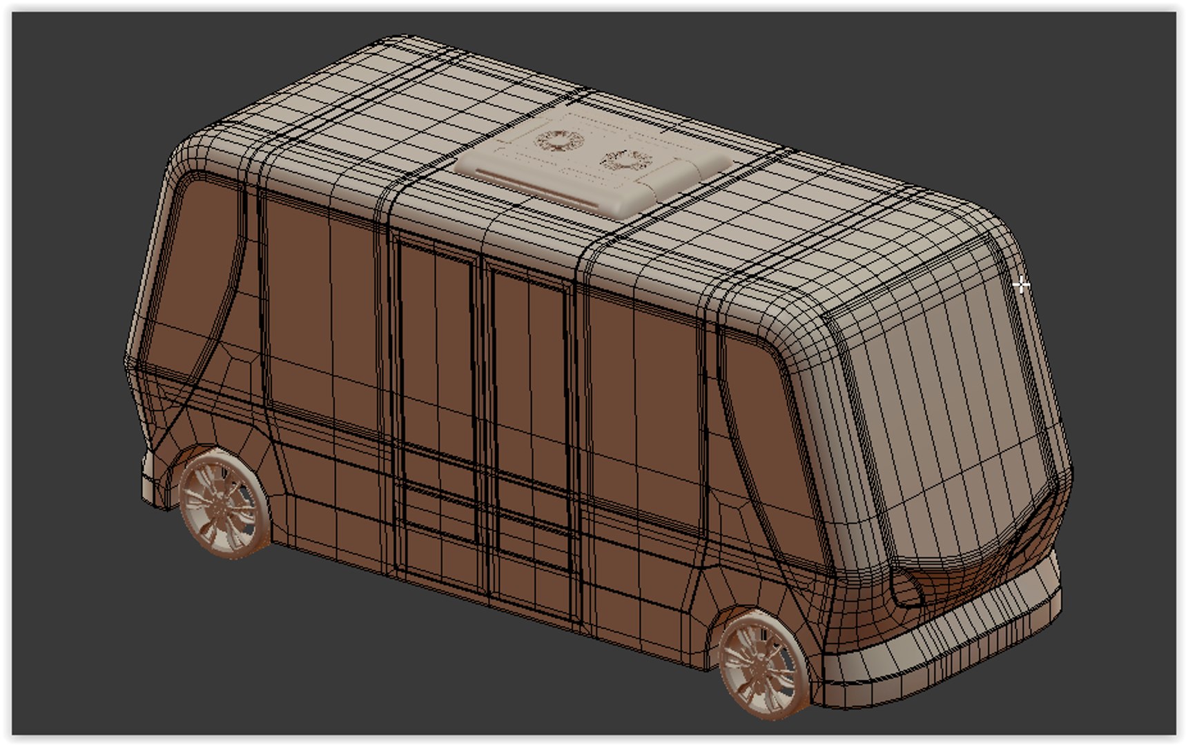 3D Bus Minibus Smart - TurboSquid 1311101