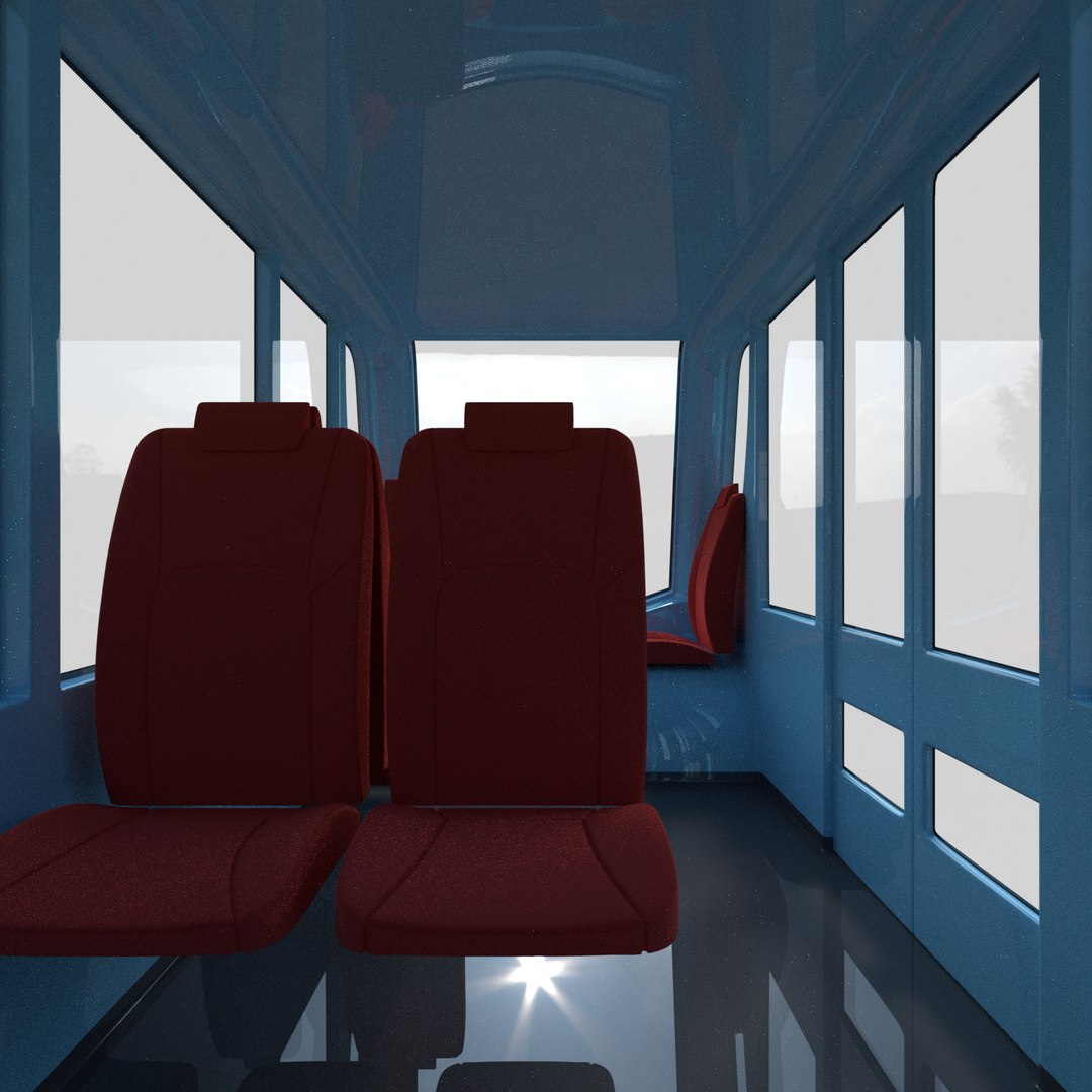 3D Bus Minibus Smart - TurboSquid 1311101