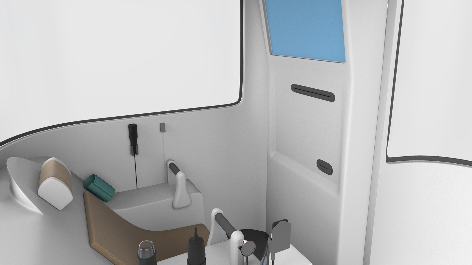 Telemedicine Booth Consult Station H4D Model - TurboSquid 1768706