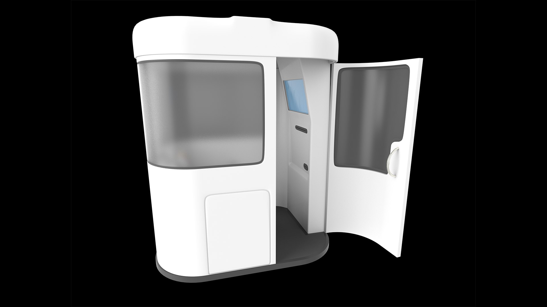 Telemedicine Booth Consult Station H4D Model - TurboSquid 1768706