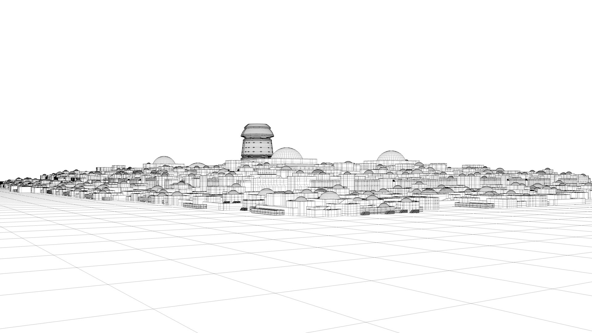 3D model arab-style city buildings - TurboSquid 1295333