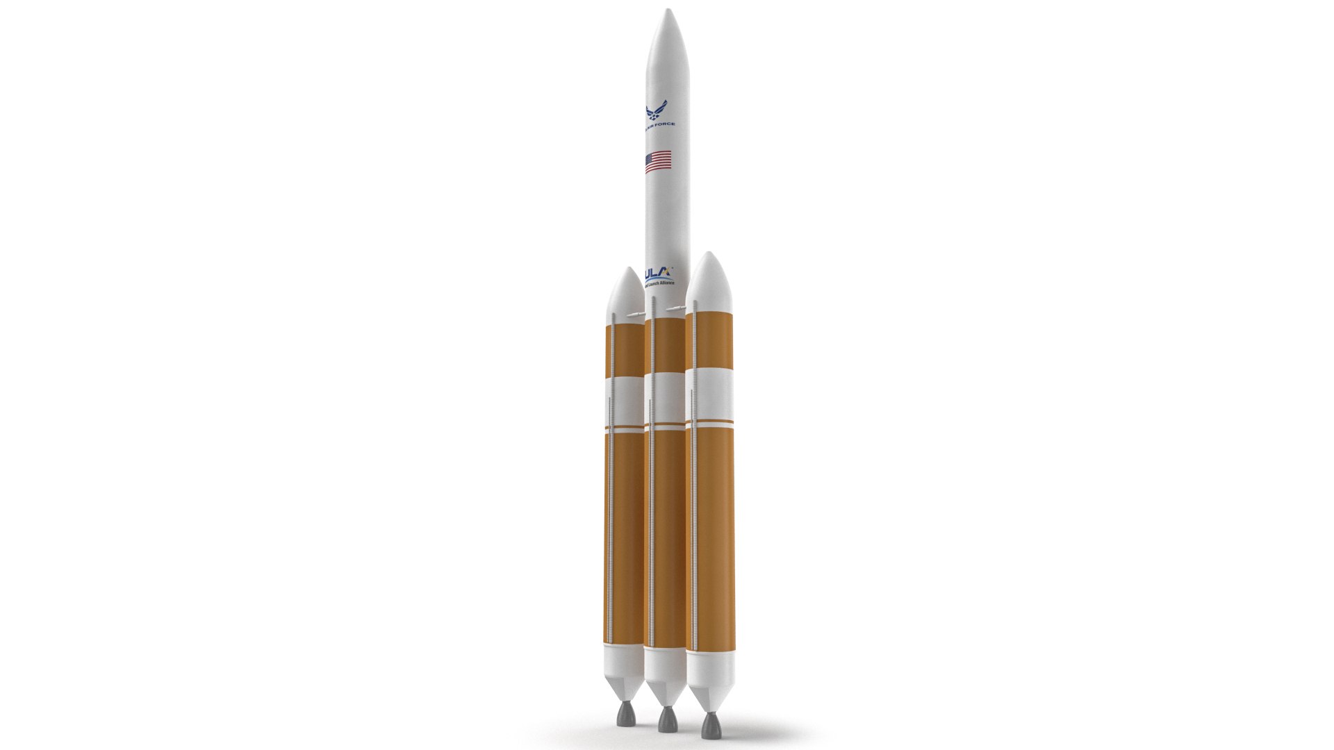 3D Model Delta Iv Heavy Rocket - TurboSquid 1466820