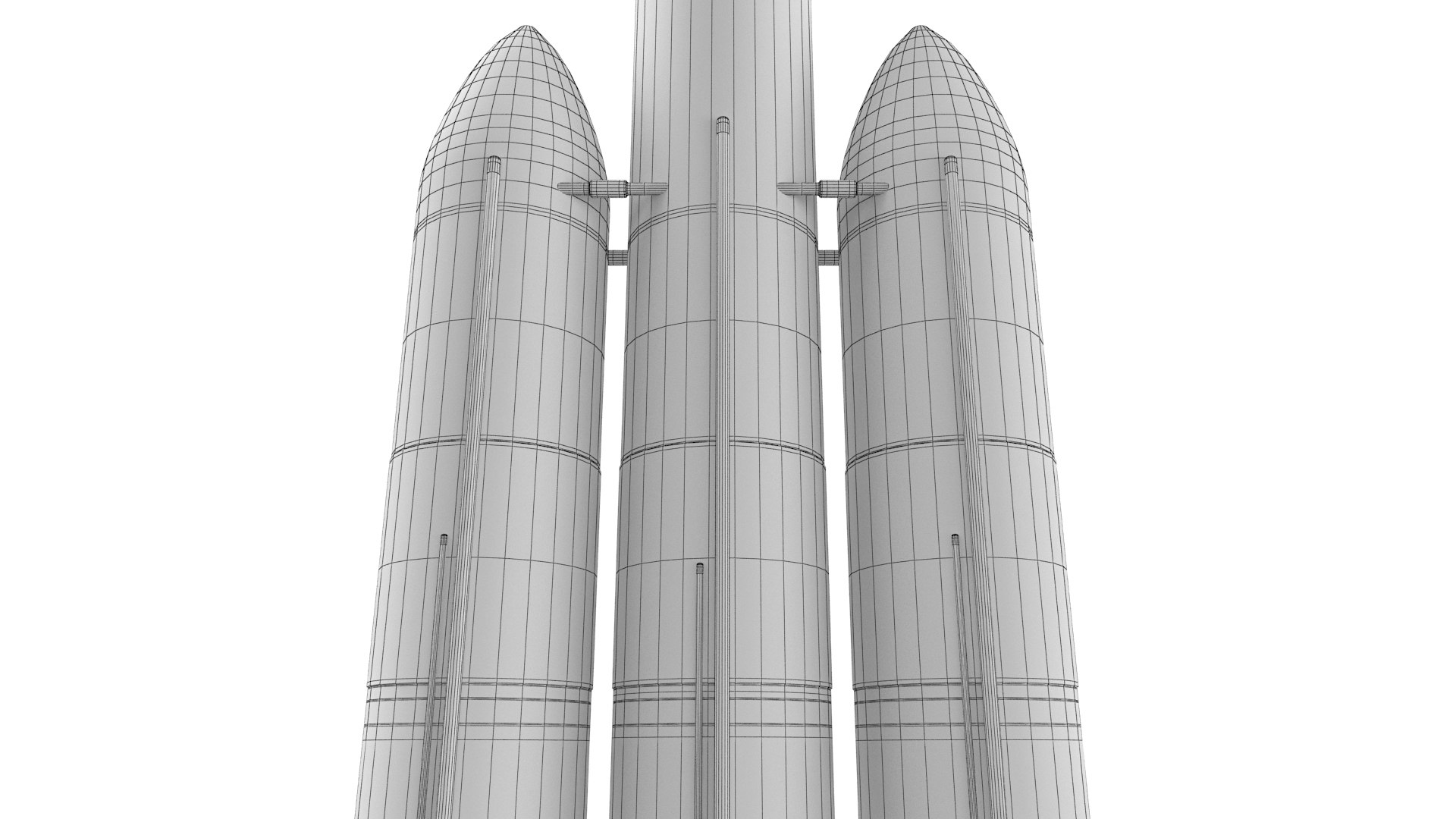 3D Model Delta Iv Heavy Rocket - TurboSquid 1466820
