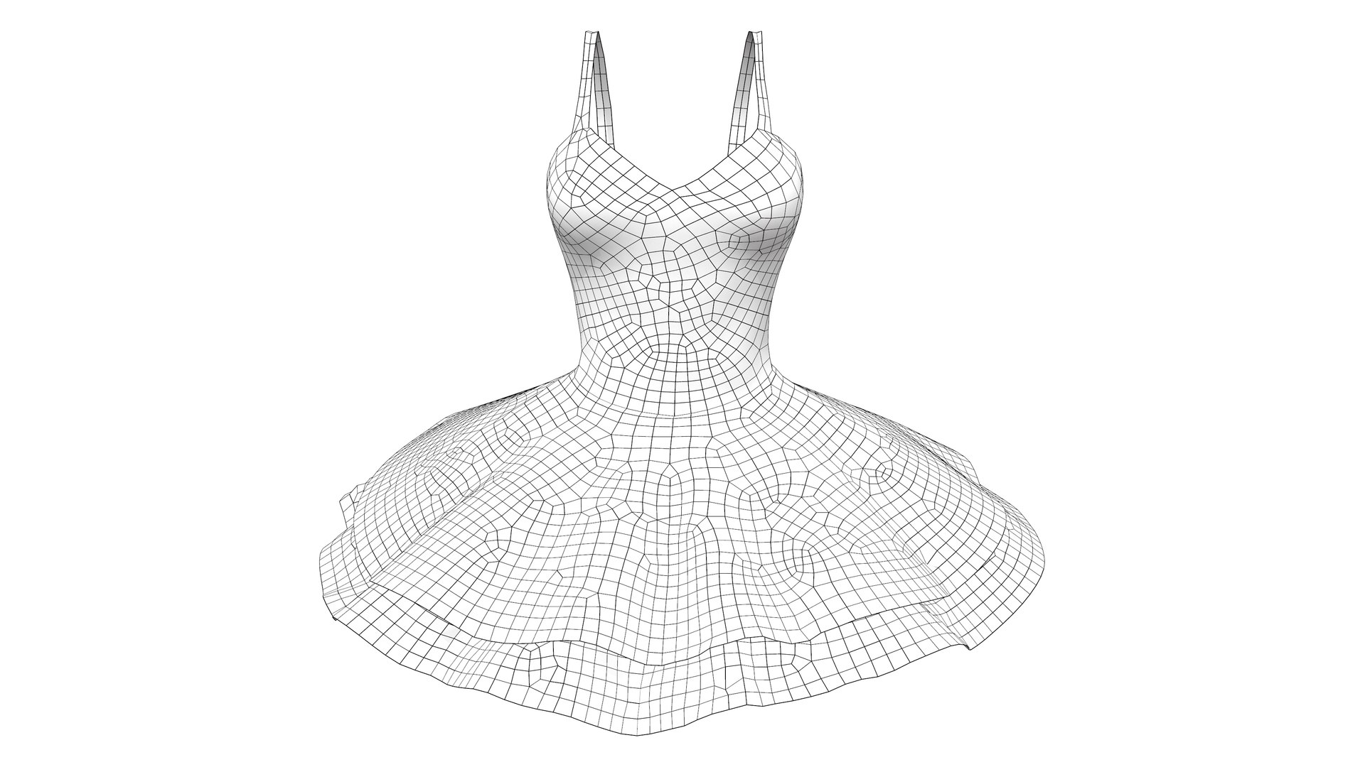 3D Ballerina Costume Model - TurboSquid 1928763