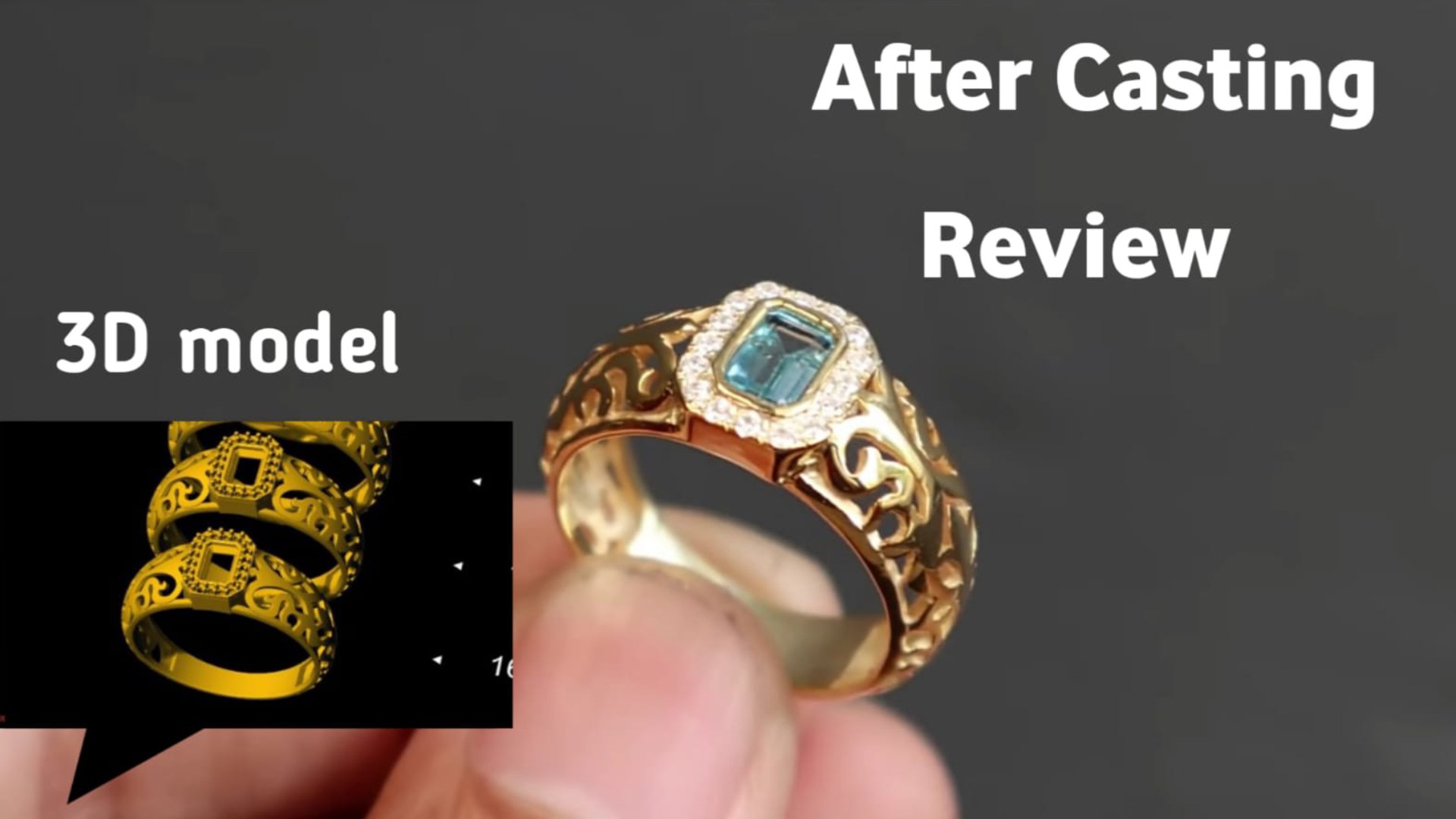 3D Diamond Ring Model - TurboSquid 2048020