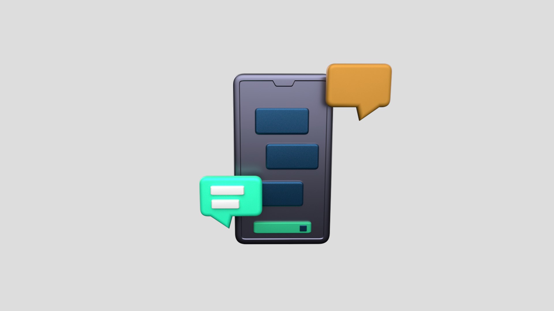 3D Checklist Low-poly Mobile 3D Icon Model - TurboSquid 1920858