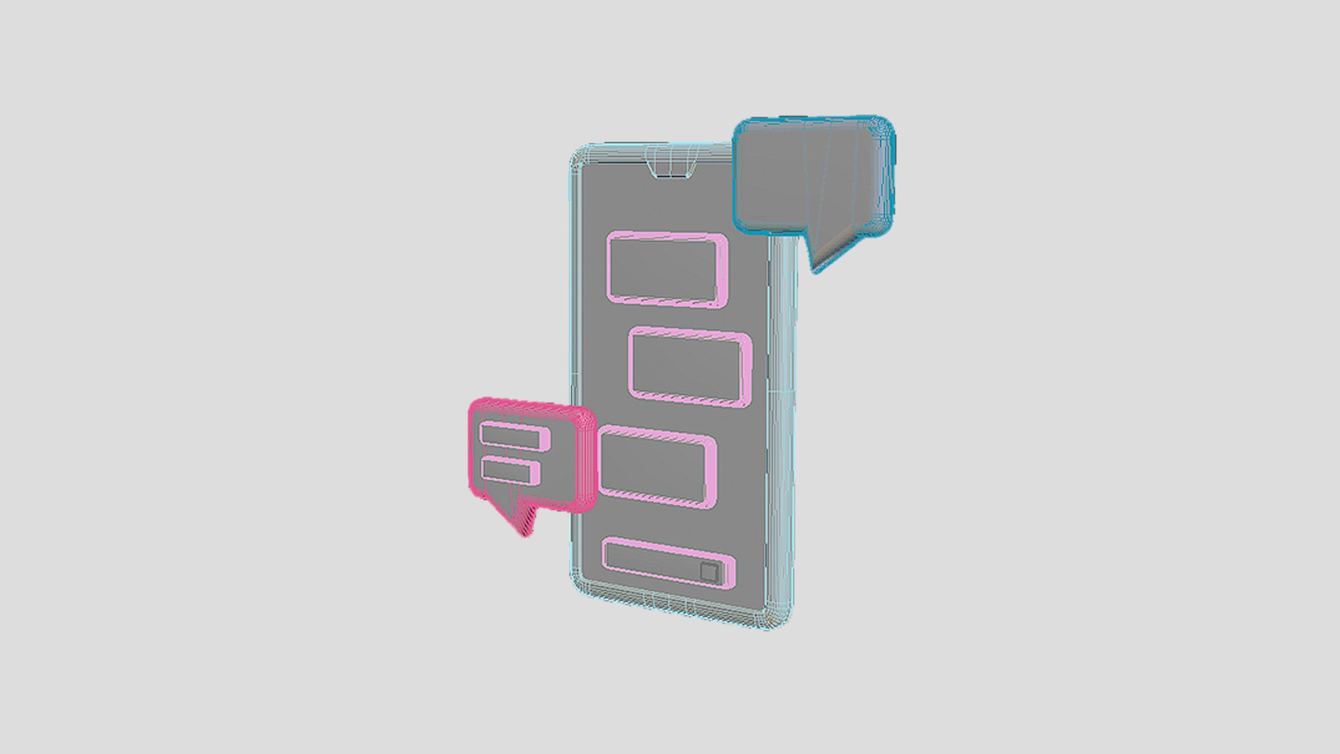 3D Checklist Low-poly Mobile 3D Icon Model - TurboSquid 1920858